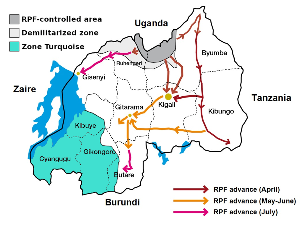 Rwanda Map Before Colonization